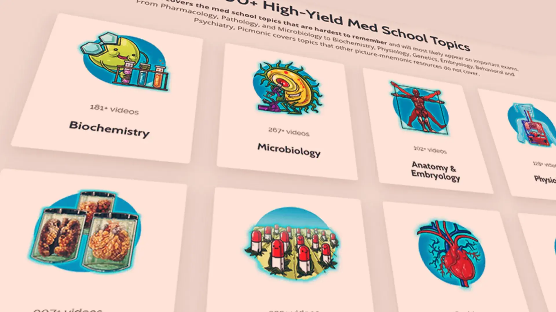 New and Improved: Upgraded Picmonic Content Library & Search